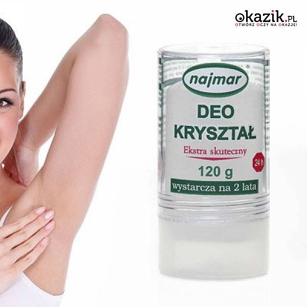 Naturalny dezodorant- bez alkoholu, bez konserwantów (14 zł)