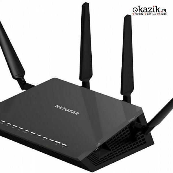 Netgear: R7800 Router AC2600 DualBand 4LAN 2USB