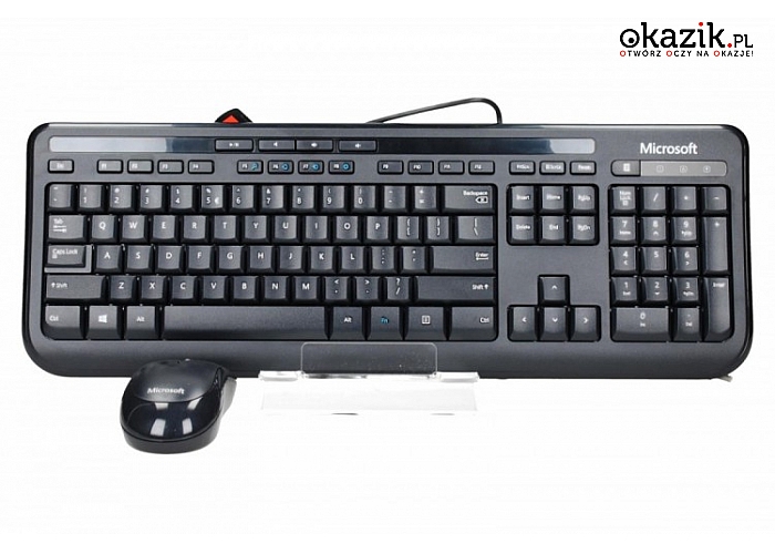 Microsoft: Wired Desktop 600 Black APB-00013