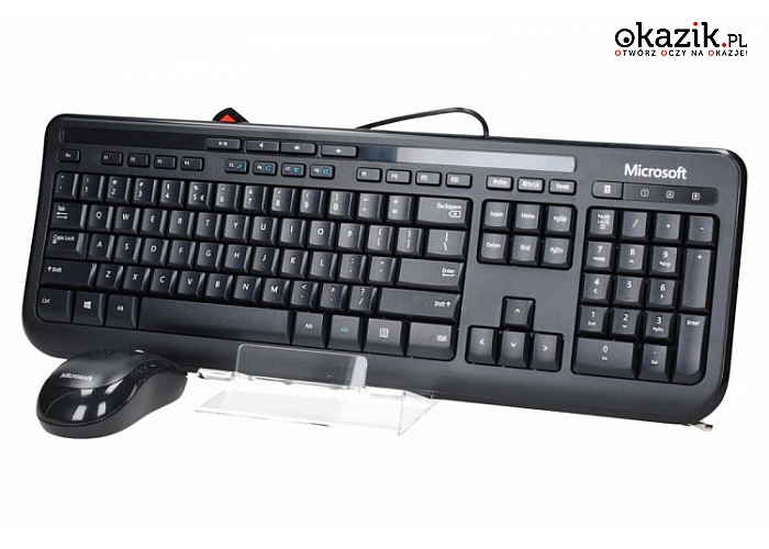 Microsoft: Wired Desktop 600 Black APB-00013