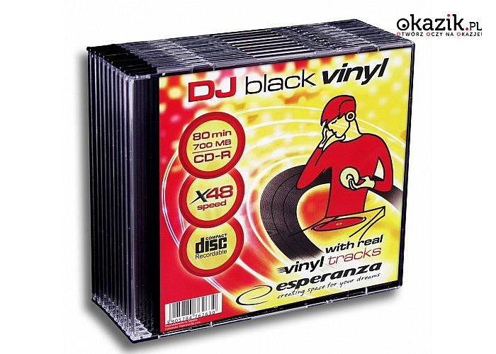 Esperanza: CD-R 700 MB VINYL SLIM 10